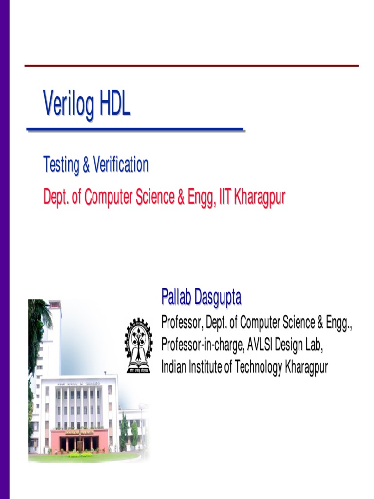 Lec 3 Verilog | PDF | Hardware Description Language | Parameter ... Lec 3 Verilog | PDF | Hardware Description Language | Parameter ...