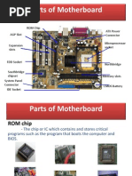 Identifying Motherboard Hardware Parts and Its Function | PDF | Network ...