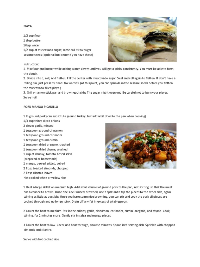 Pinoy Recipe Book | PDF | Stir Frying | Philippine Cuisine