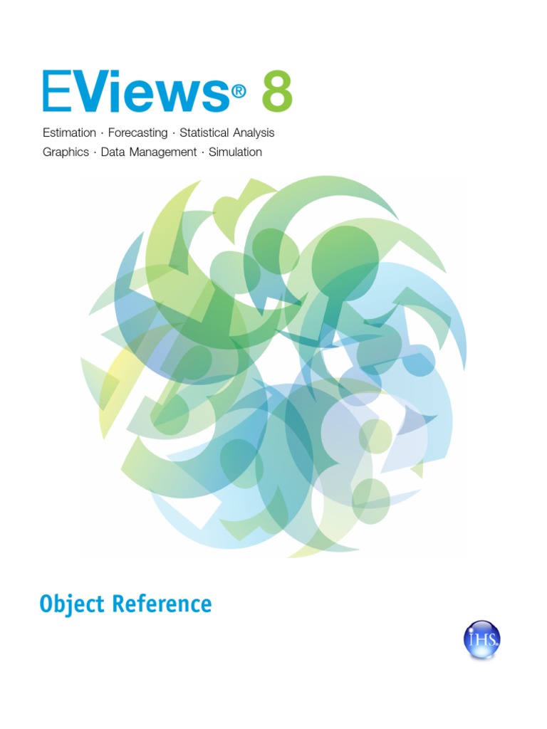 EViews 8 Object Ref | Download Free PDF | Regression Analysis | Spreadsheet