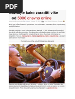 Učimo Matematiku Uz Zlatnu Djecu: Radni Listovi Za Prvi Razred | PDF