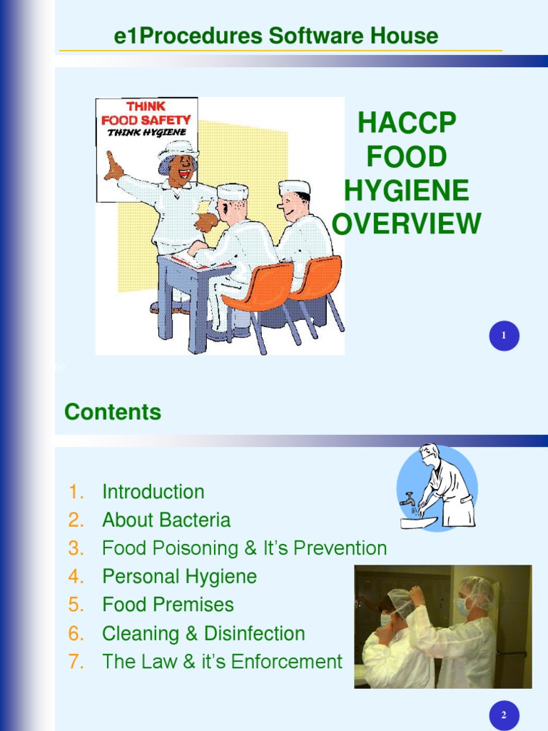 Haccp Hygiene | Bacteria | Hygiene | Free 30-day Trial | Scribd