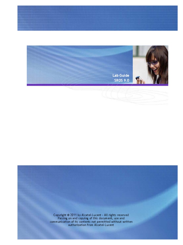 SROS 9.0 Lab Guide | PDF