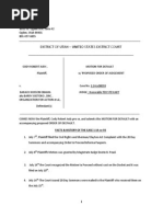 Sample Motion To Compel | PDF | Motion To Compel | Discovery (Law)