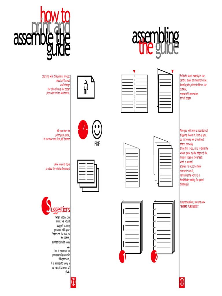 Print and Guide: Assemble The Guide Assembling | PDF | Social Science ...