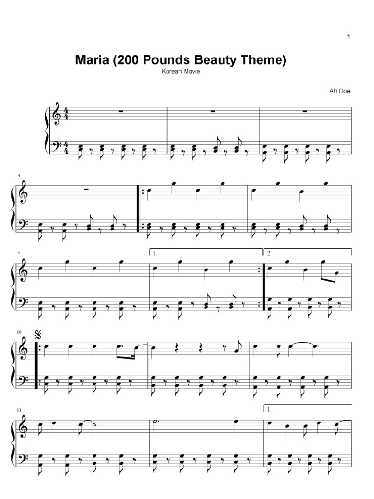 Kim Ah Joong - Maria | PDF