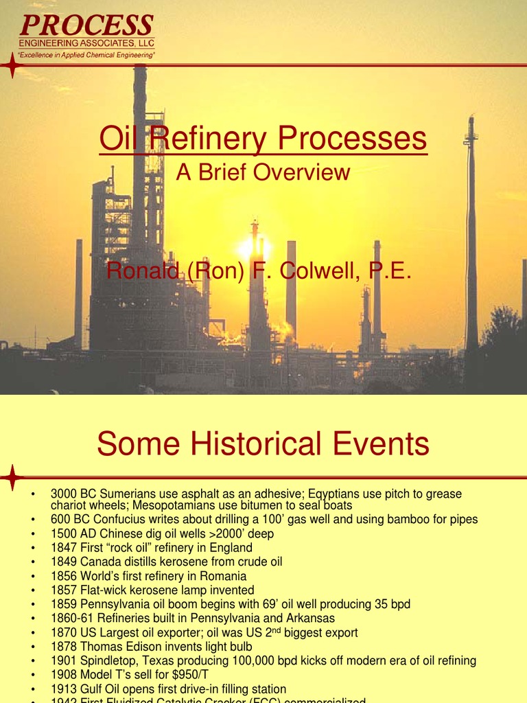 Oil Refinery Processes | Download Free PDF | Cracking (Chemistry ...