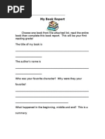 Big Book Response Sheet | PDF | Self-Improvement