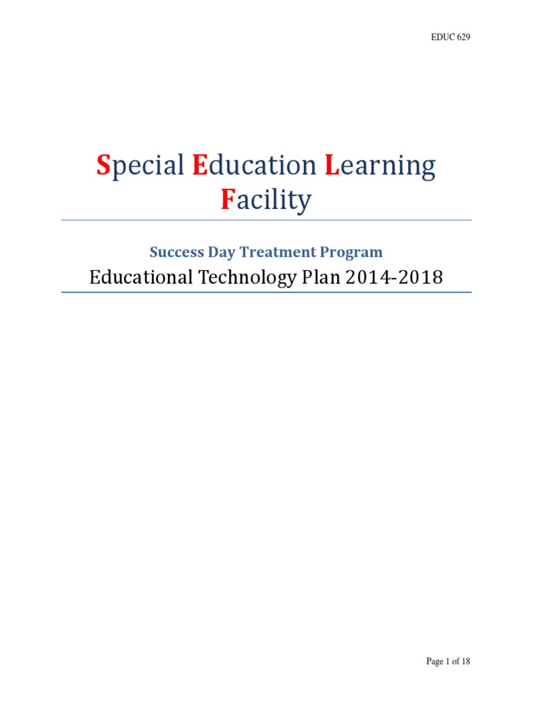 Technology Implimentation Plan | PDF | Individualized Education Program ... Technology Implimentation Plan | PDF | Individualized Education Program ...