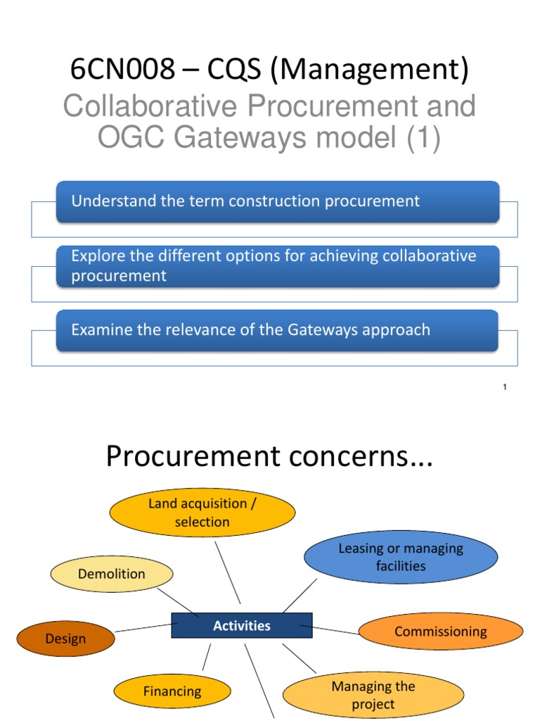 Collaborative Procurement 1 | PDF | Procurement | Supply Chain