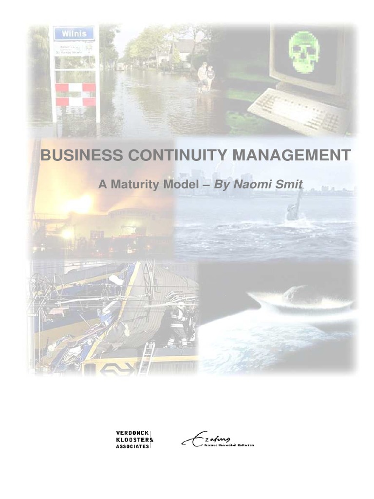 Business Continuity Management - A Maturity Model | PDF