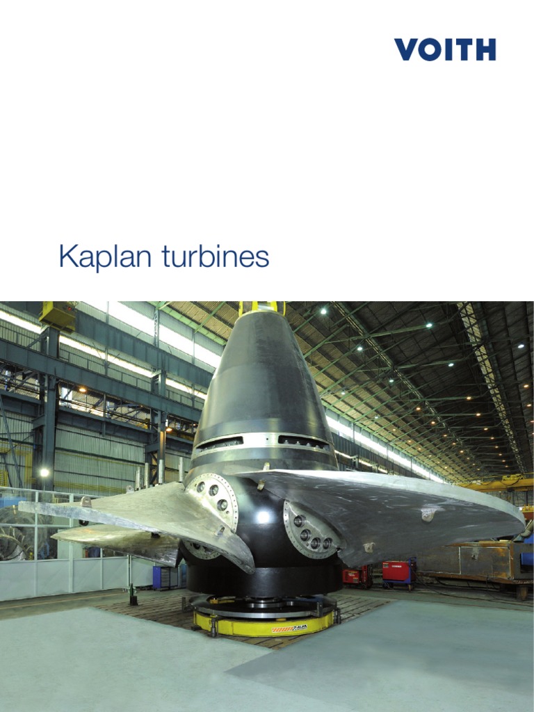 Voith Kaplan Turbines Overview | PDF | Hydroelectricity | Power Station