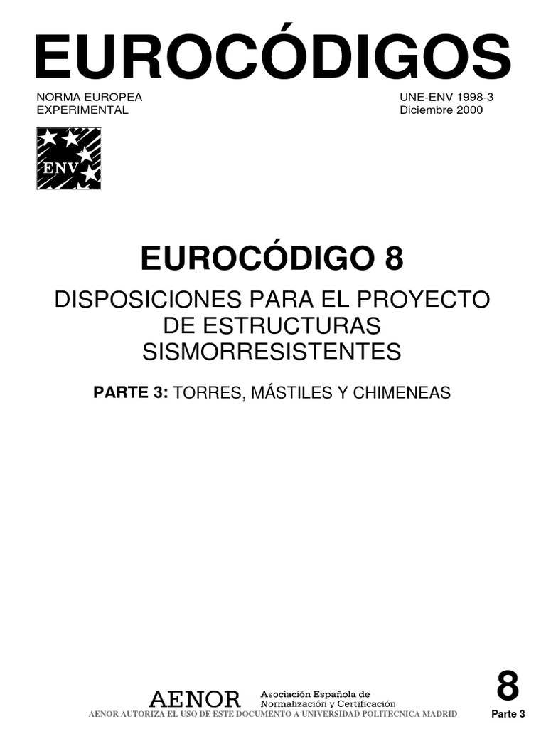 Eurocodigo 8 | PDF | Movimiento (física) | Elasticidad (Física)