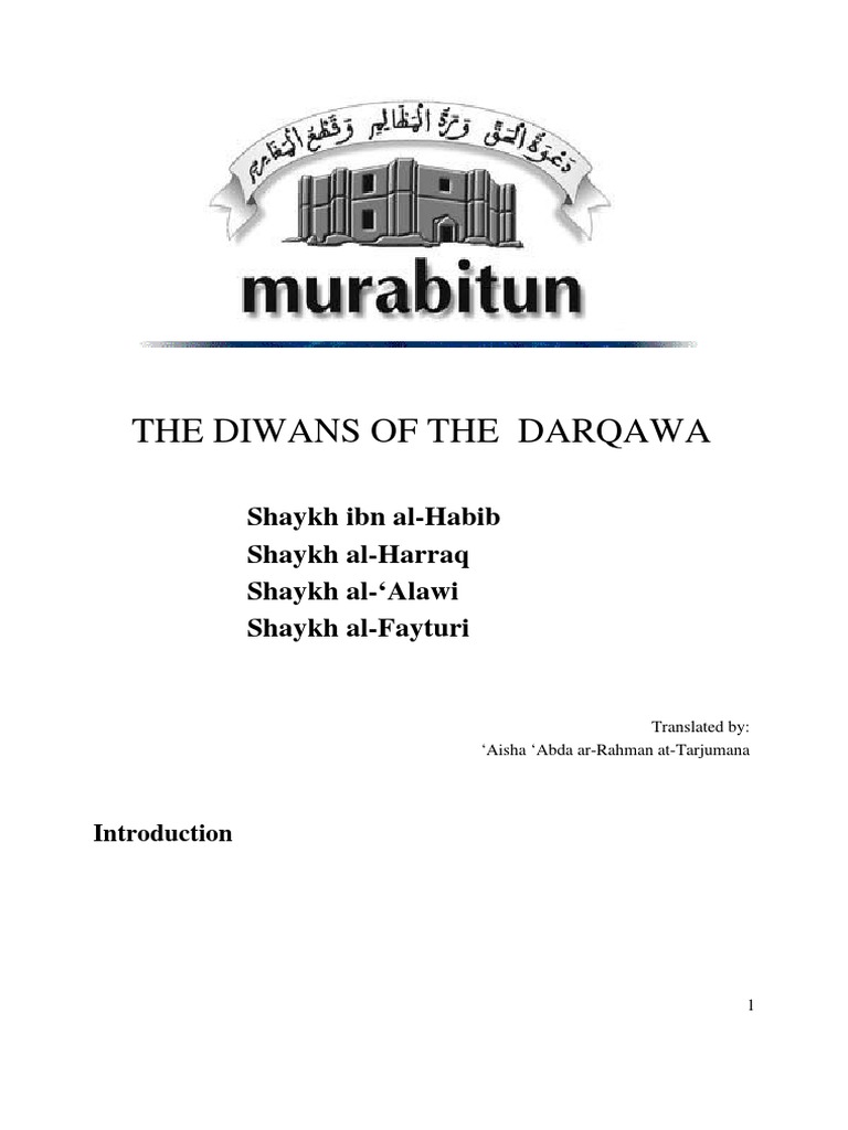 Diwans of The Darqawa | PDF