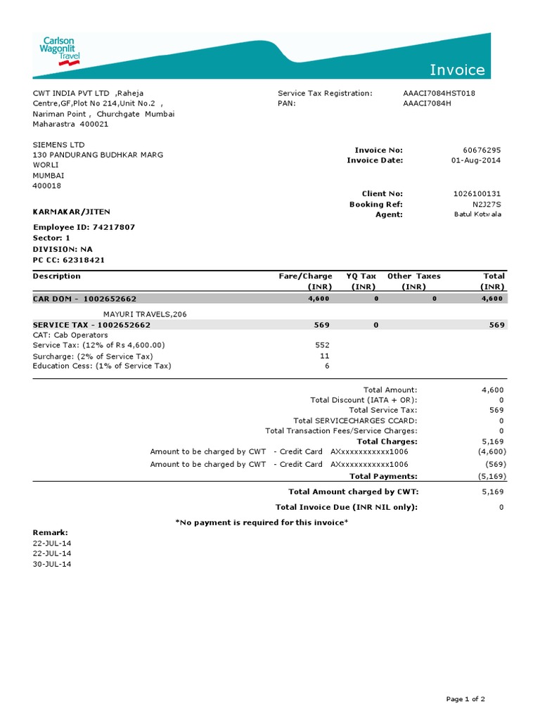 062852 | Invoice | Cheque