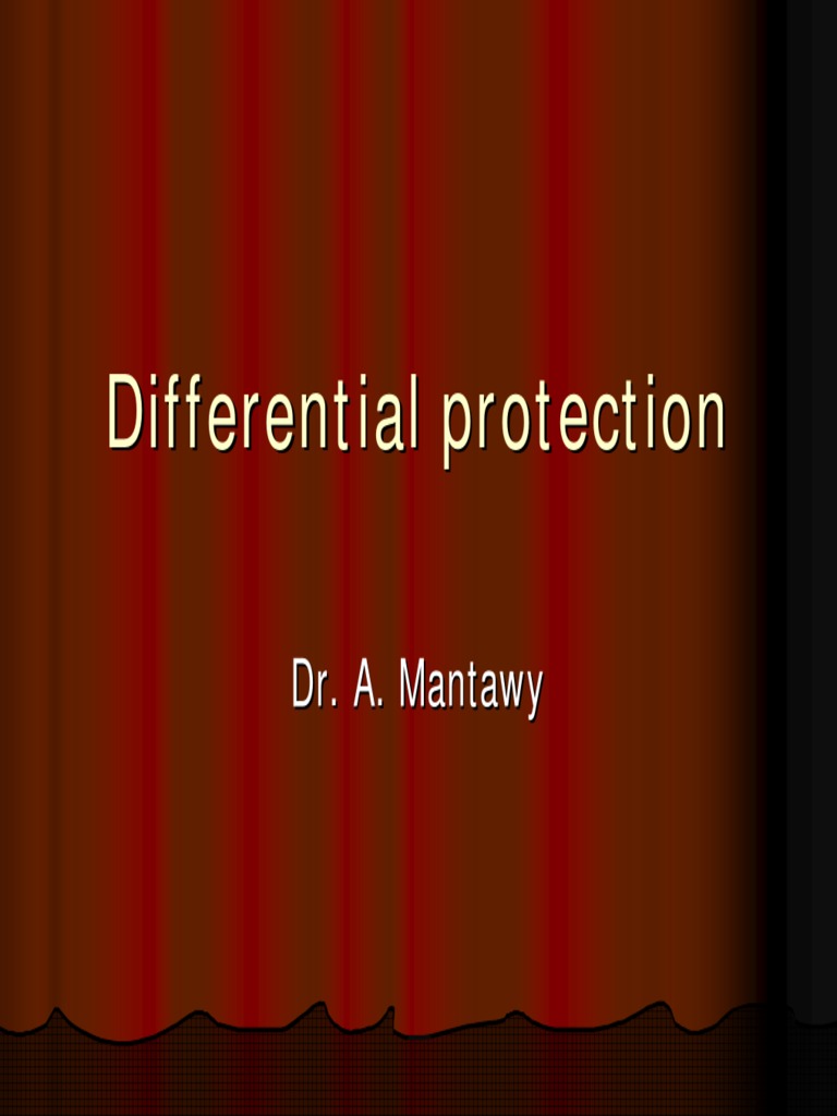 Differential Protection | PDF