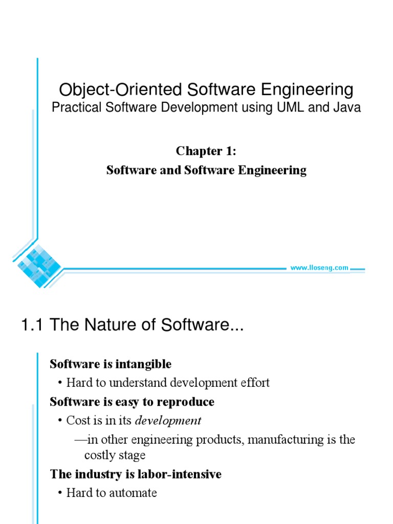 Object-Oriented Software Engineering: Practical Software Development Using UML and Java | PDF ...