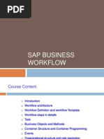SAP Business Workflow Tutorial | PDF | Computing | Computer Programming