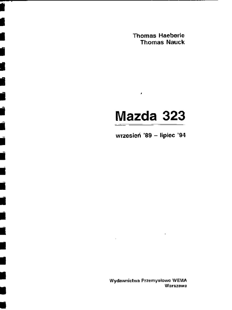 Mazda 323 PDF | PDF