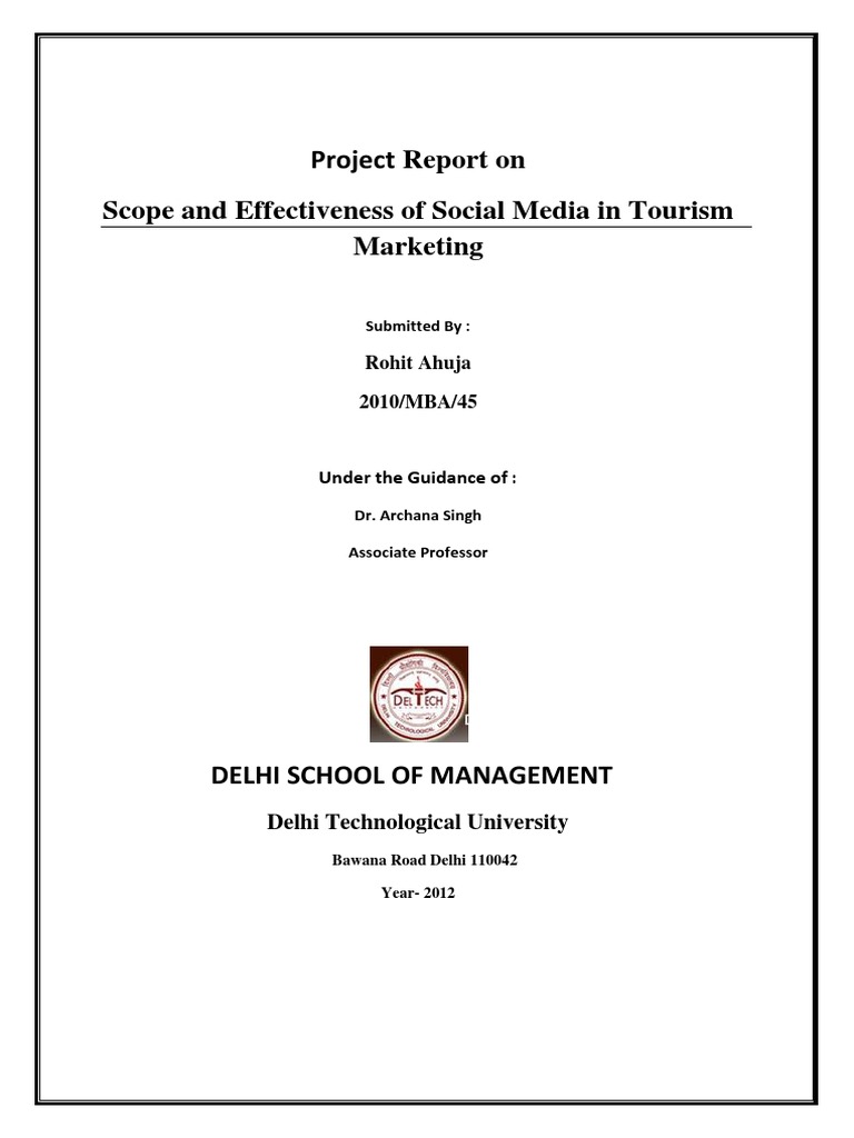 Dissertation Report | PDF