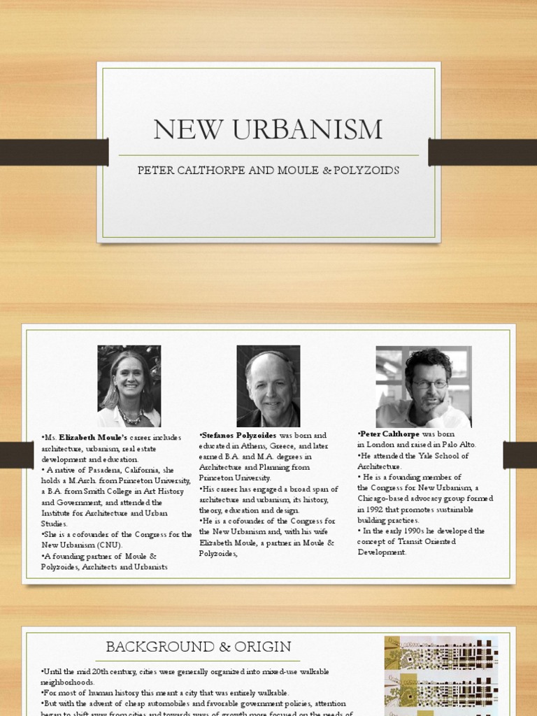 New Urbanism-Town Planning | PDF | Urban Geography | Urban Planning