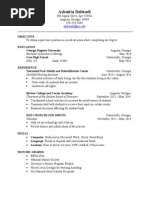 UF Resume-Examples | PDF | Editing | Supply Chain