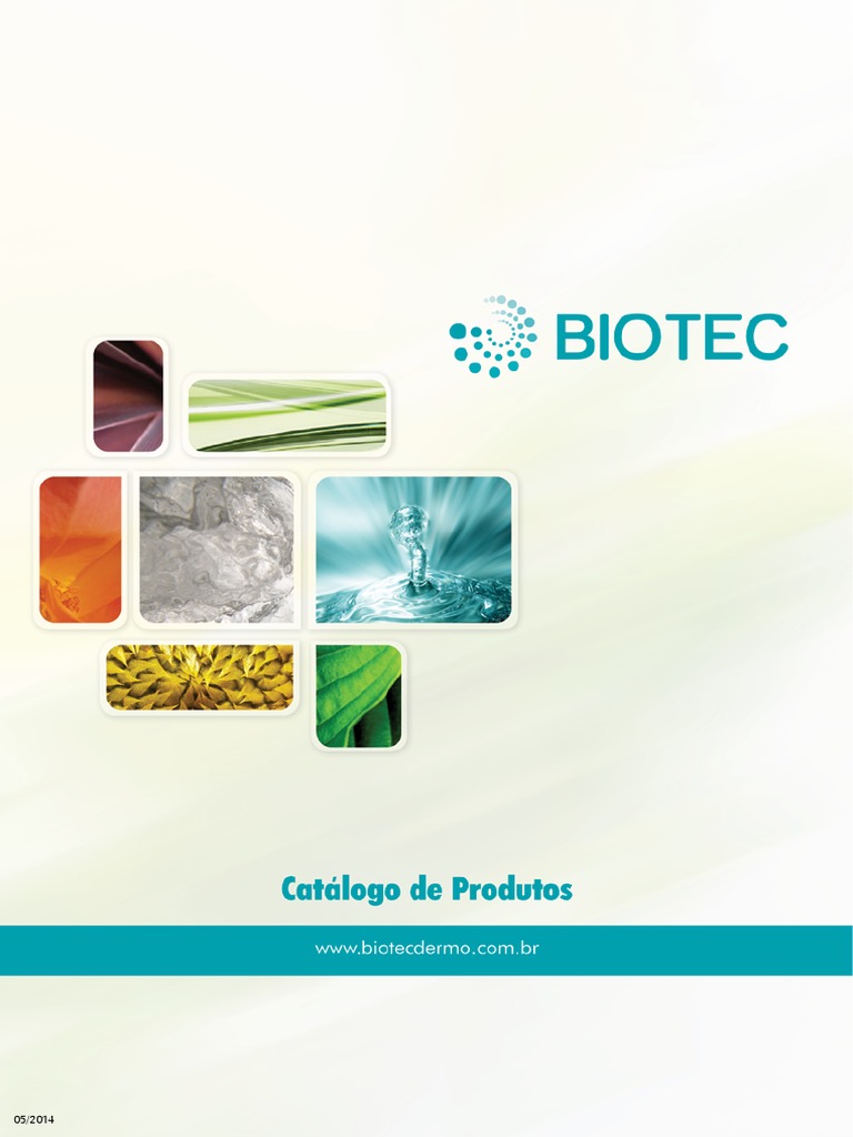 Catálogo Biotec | PDF | Pele | Radical (Química)