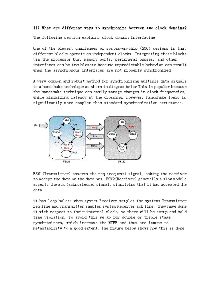 Digital Design Interview Questions | Download Free PDF | Computing | Computer Data