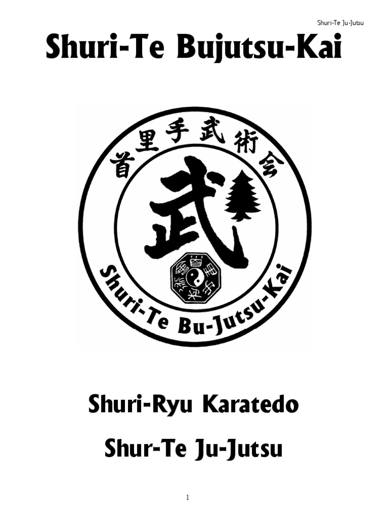 Shuri-Ryu-Karate Ju-Jutsu Rank Requirements 7th Kyu - 2nd Dan | PDF ...