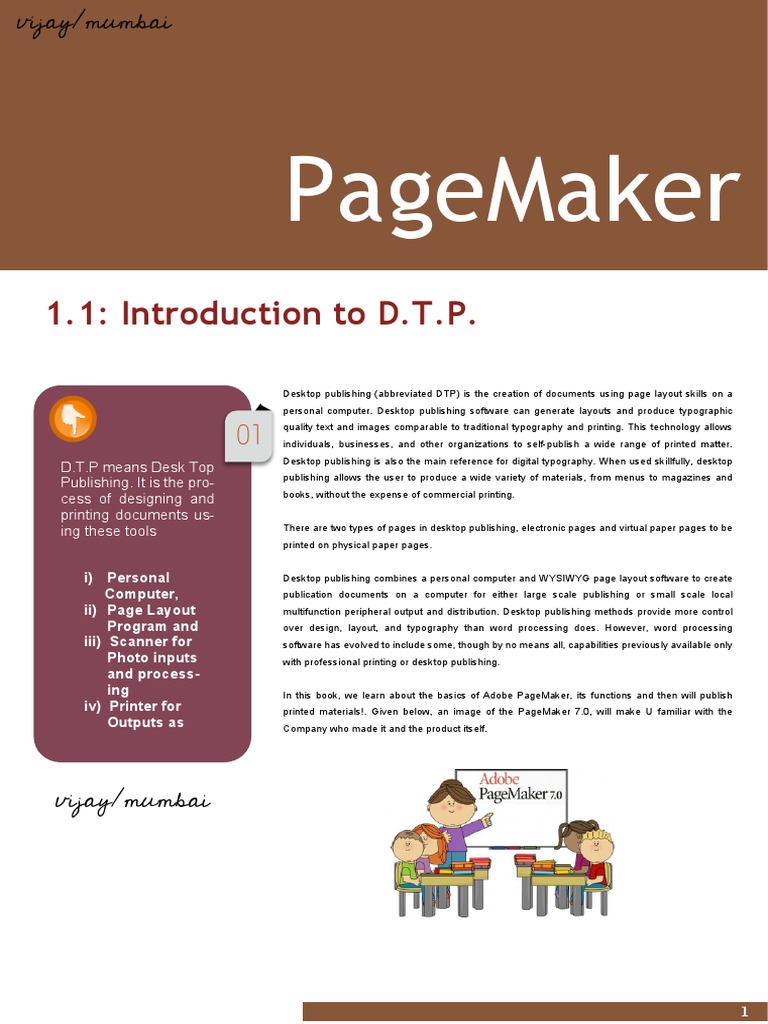 Pagemaker Notes Working Demo | PDF | Media Technology | Publishing