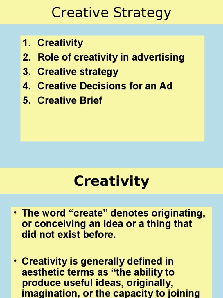 Creative Brief N Usp | PDF | Advertising | Creativity