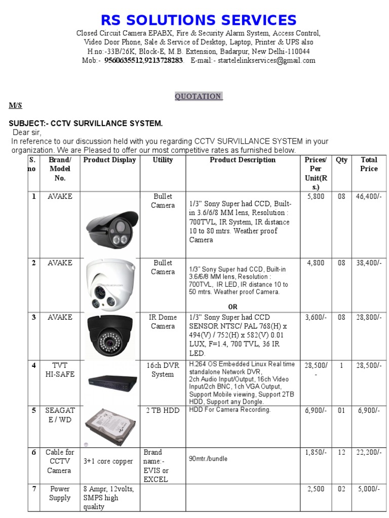 CCTV Systems for Businesses | PDF | Closed Circuit Television | Recording