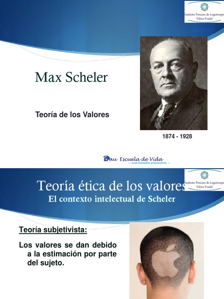 Ética de Valores de Max Scheler | PDF | Teoría | Amor