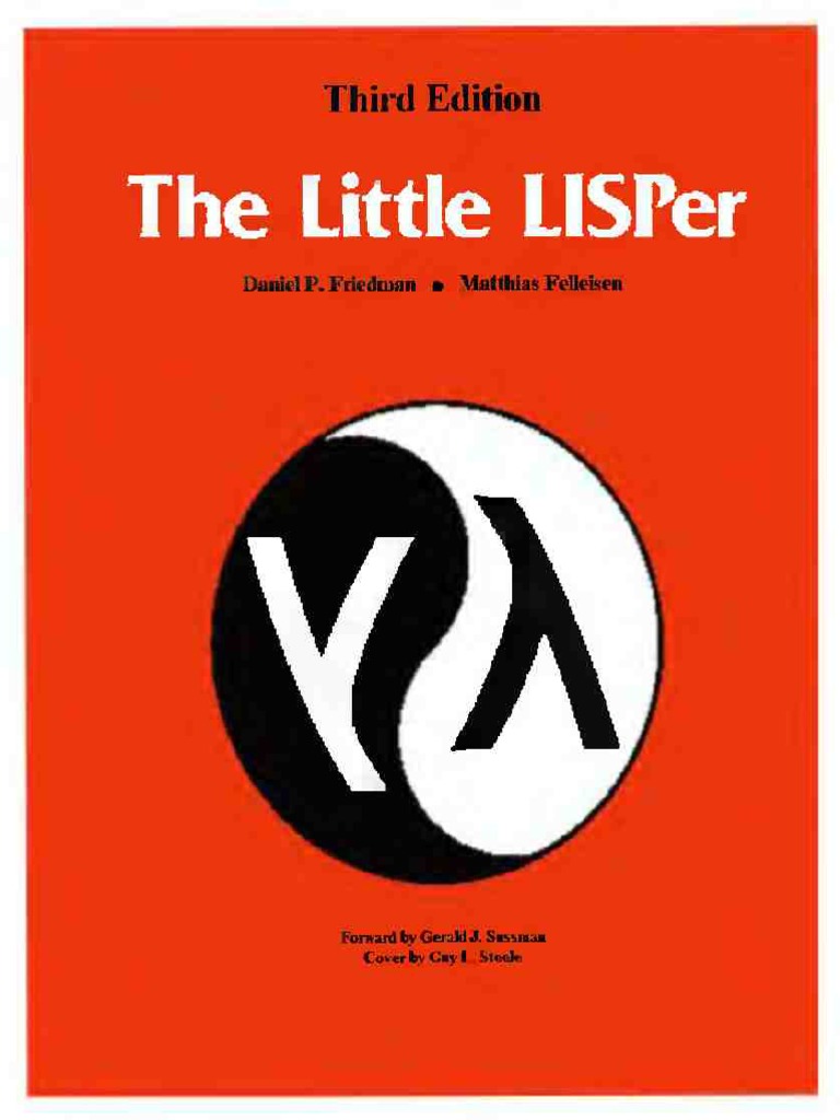 The Little LISPer 3rd Edition | PDF | Language Arts & Discipline ...