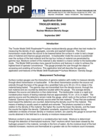 Troxler Gauges | PDF | Density | Soil