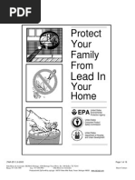 Protect Your Family from Lead Hazards | PDF | Lead | Fetus