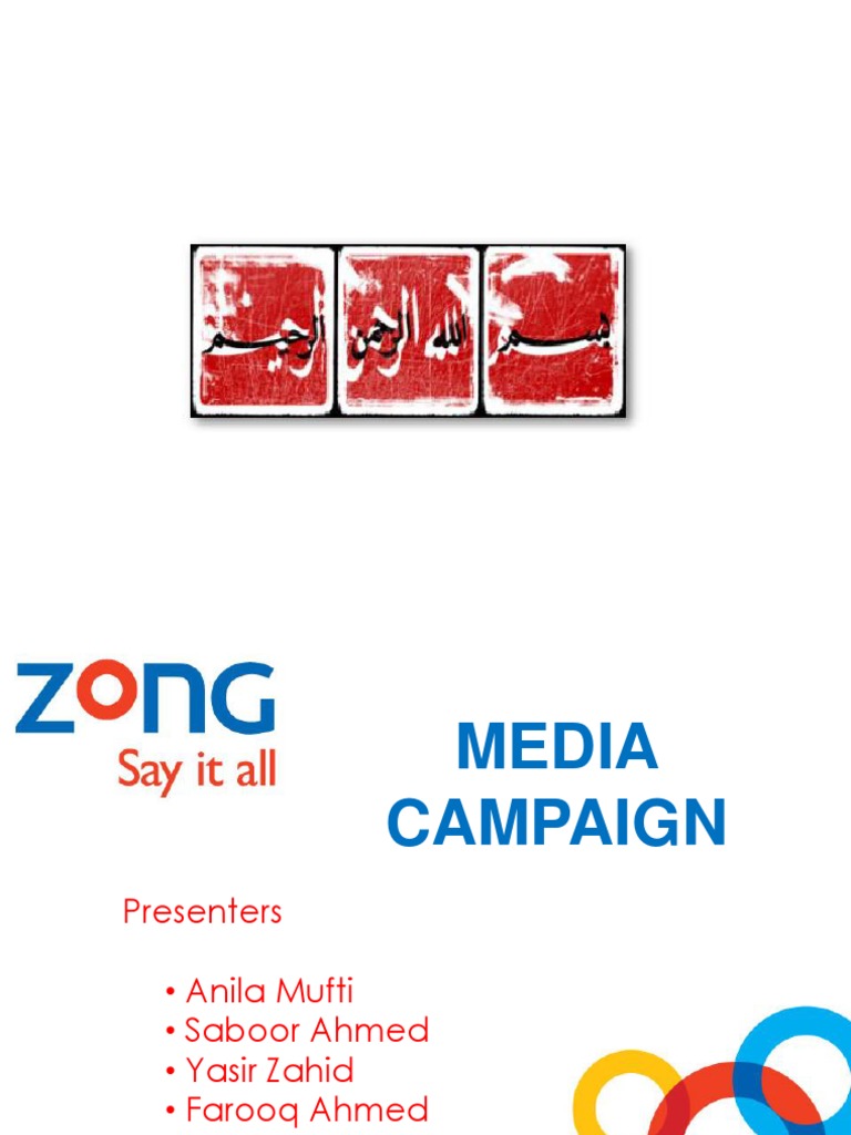 Zong Media Campaign Overview | PDF | Advertising | Television Advertisement