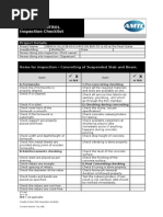 Precast Checklist | PDF | Precast Concrete | Concrete