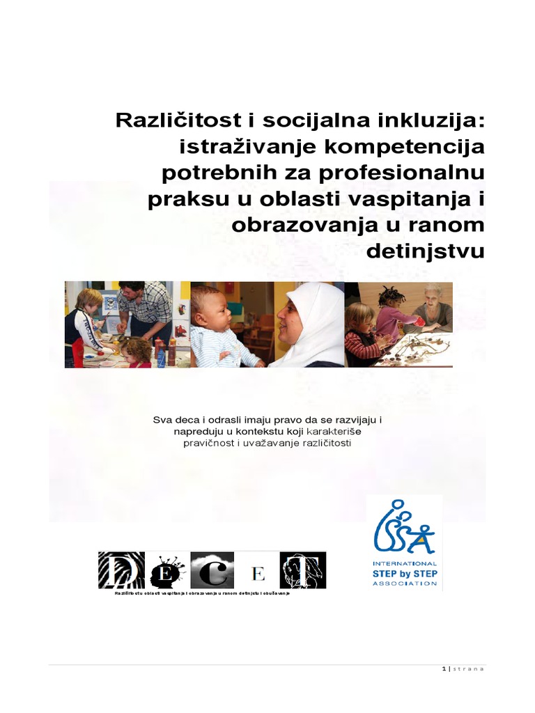 Kompetencije Potrebne Za Razlicitost I Socijalnu Inkluziju | PDF