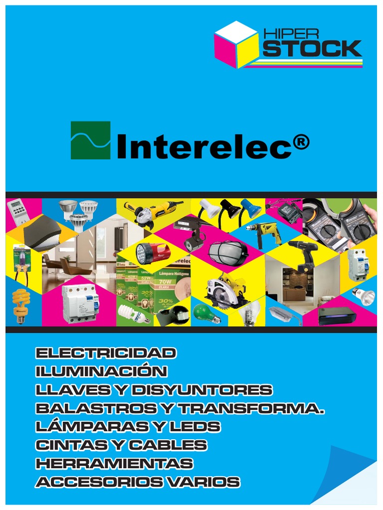 Catalogo Interelec | PDF | Lámpara compacta fluorescente | Diodo emisor de luz