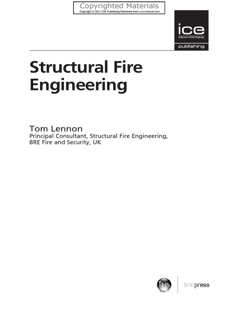 Structural Fire Engineering | PDF | Expert | Engineering