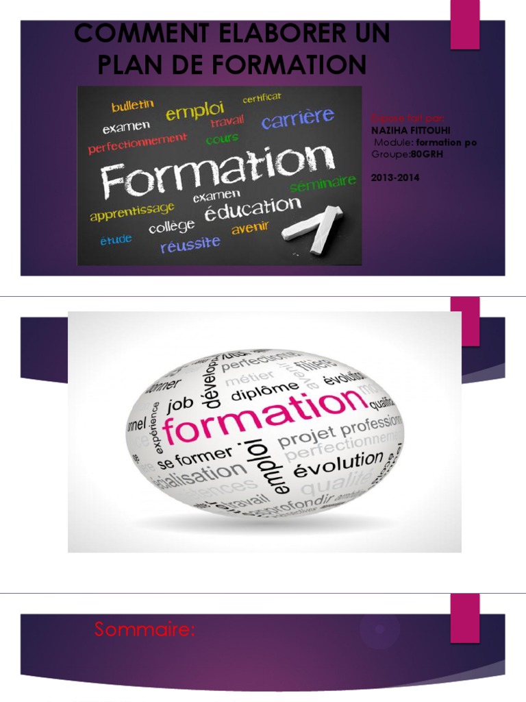 Comment Elaborer Un Plan de Formation | PDF | Stratégie militaire ...