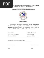 On The Job Training Certificate | PDF