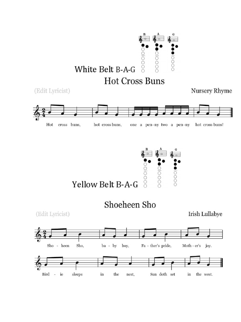 Recorder Karate Packet | PDF