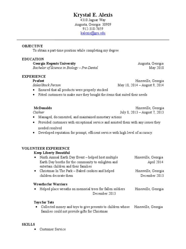 2014 Basic Resume Sample | PDF | Language Arts & Discipline | Foreign Language Studies