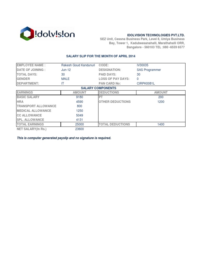 Copy (2) of Payslip