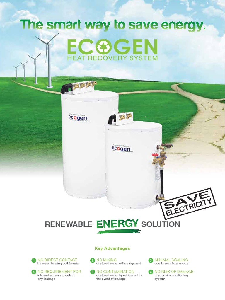 Ecogen | Water Heating | Hvac
