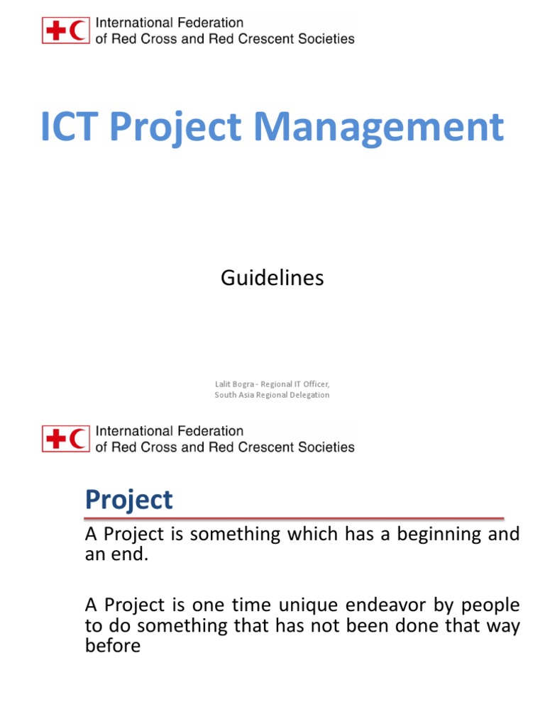 ICT Project Management | Project Management | Volunteering