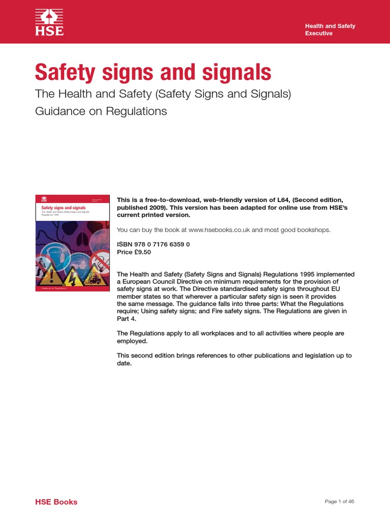 Safety Signs | PDF