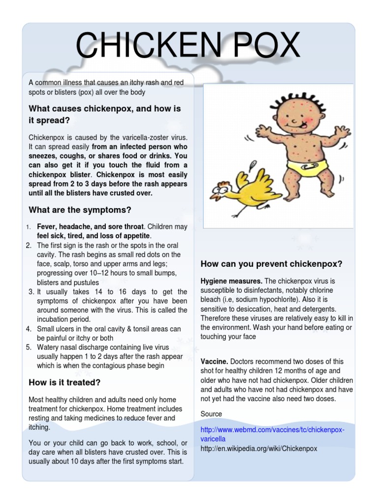 Chicken Pox | PDF | Virus | Symptom